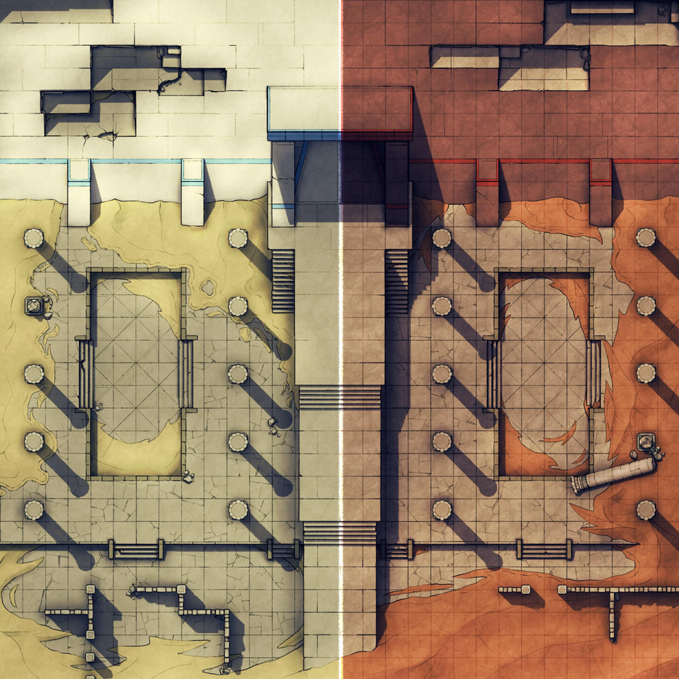 Desert Pyramid Gates – DnDungeon