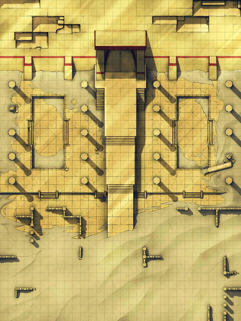 Desert Pyramid Gates – DnDungeon